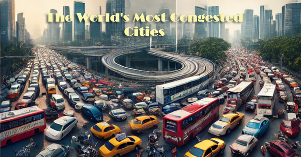 The World's Most Congested Cities. Most Crowded World Roads. Least ...